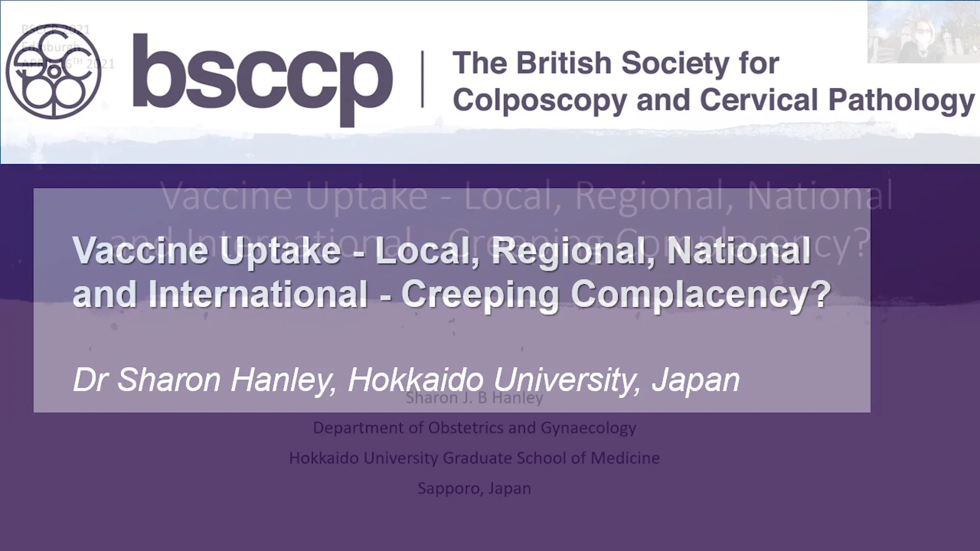 BSCCP 2021 - Plenary 7/1 - Vaccine Uptake - Local, Regional, National ...