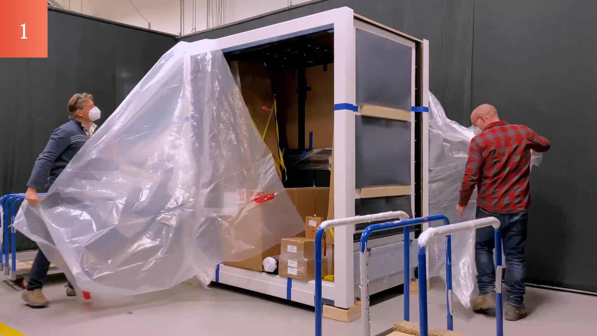 SnapCab Installation | Workspace pods on Vimeo