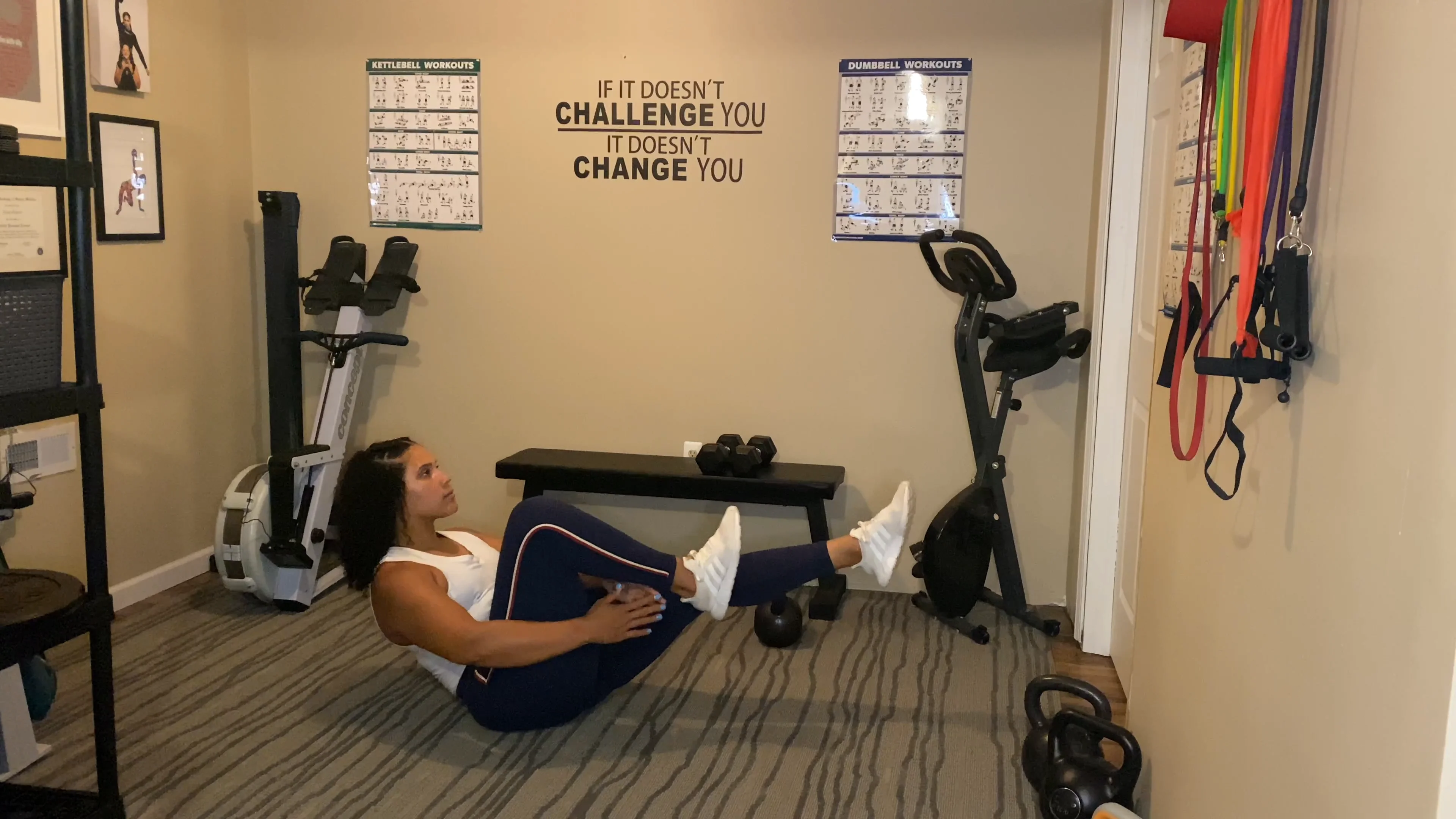 V Up with Alternating Knee Tuck