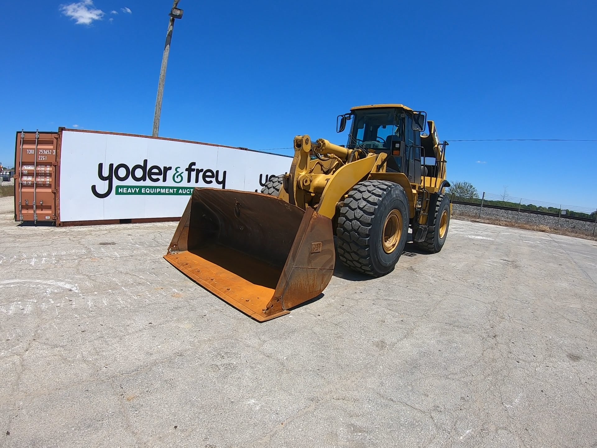 2007 CAT 966H Wheeled Loader - Yoder & Frey - Ohio June 3rd 2021 on Vimeo