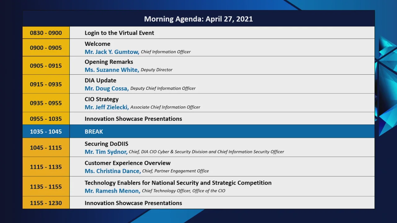 DIA CIO Virtual Summit on Vimeo