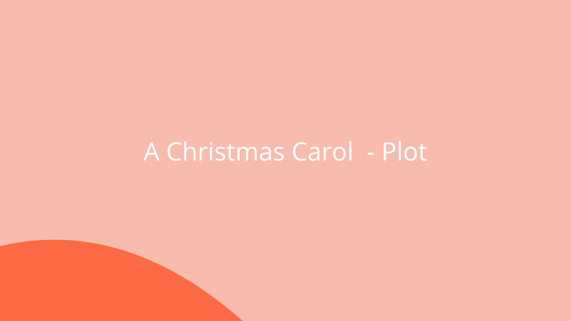 A Christmas Carol: Plot - GCSE English Literature (9-1)