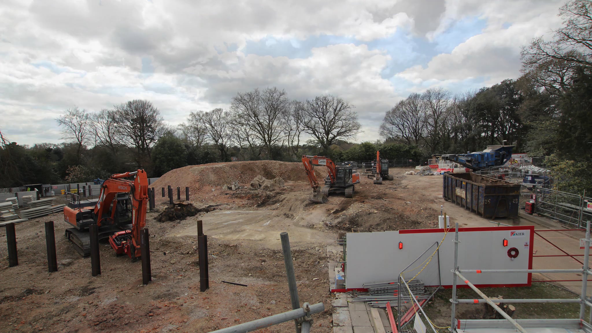 Hythe and Dibden War Memorial Hospital progress video April/May on Vimeo