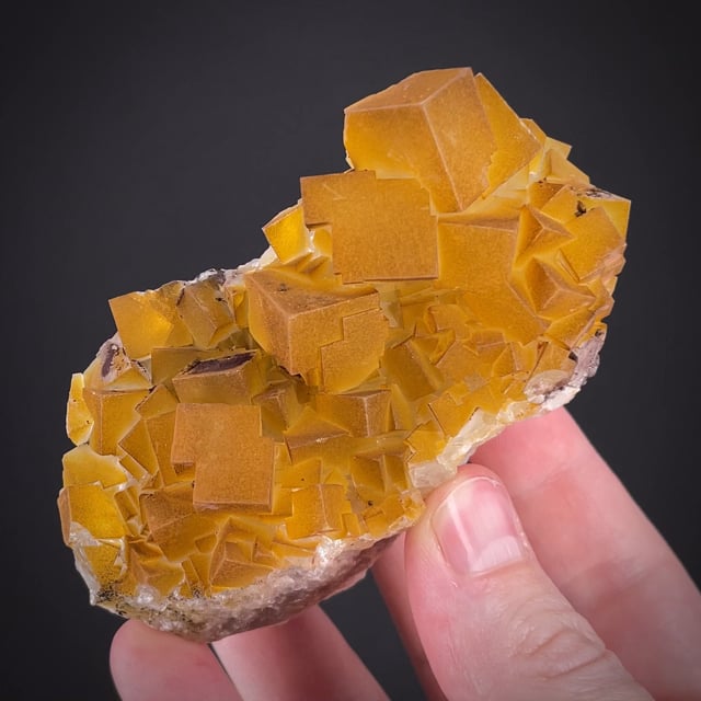 Fluorite w/ Limonite coating (unusual) ex Boteler coll. | Clara Mine ...