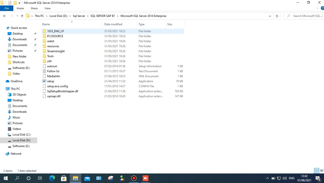 SQL SERVER 2014 Installation For SAP B1 on Vimeo