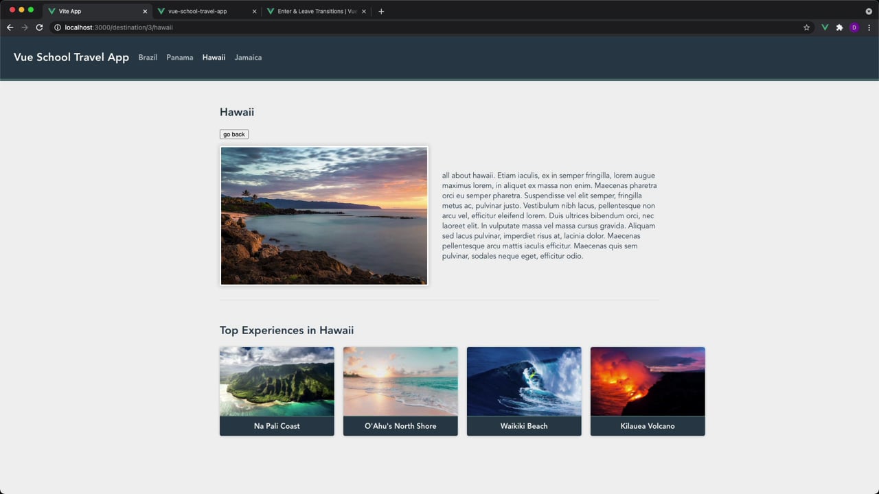 Route Transitions - A Vue.js Lesson From our Vue.js Course: Vue... Route Transitions - A Vue.js Lesson From our Vue.js Course: Vue...