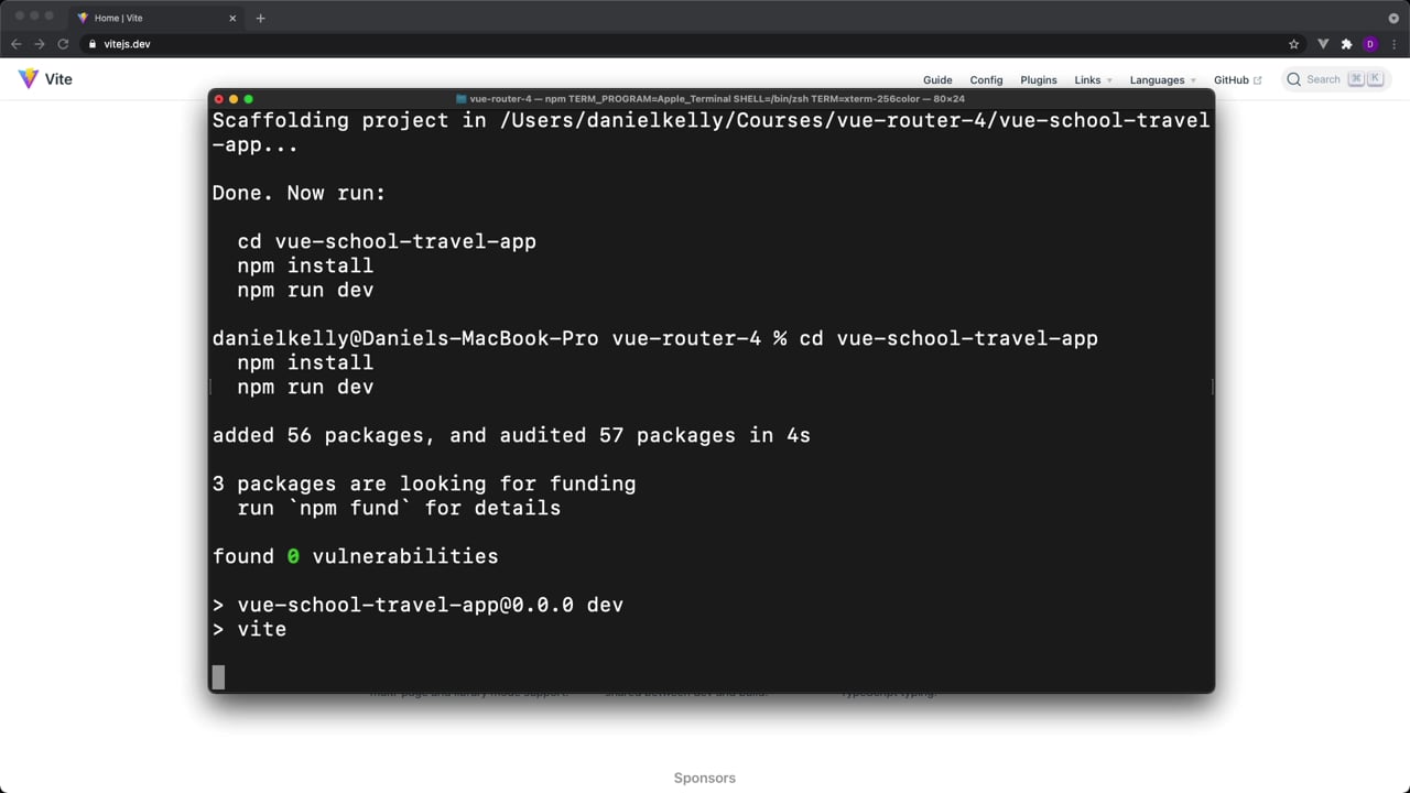 Creating the Project with Vite (Vite Only) - A Vue.js Lesson From... Creating the Project with Vite (Vite Only) - A Vue.js Lesson From...