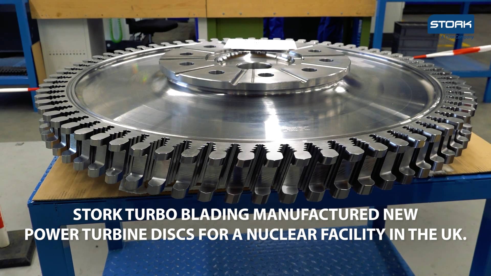 Manufacturing of an Emergency Gas Turbine Disc on Vimeo