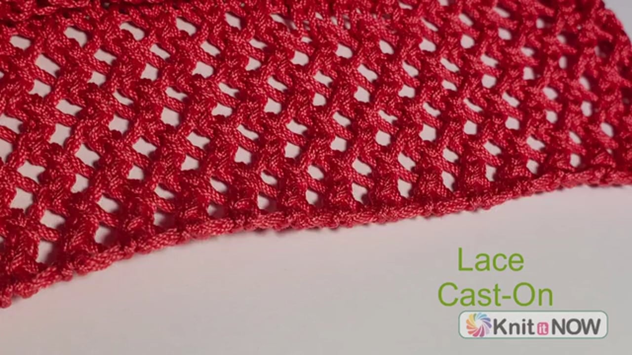Lace Cast-On | Machine Knitting Tutorial