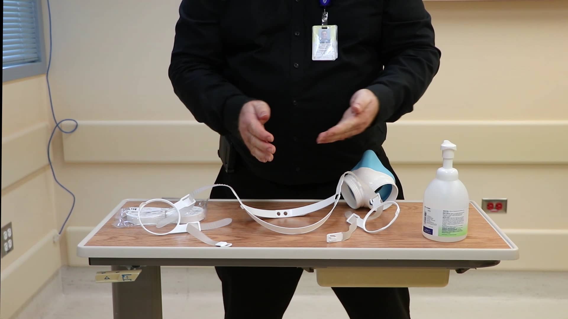 Shared Health - Precision AIR Mask Donning & Doffing Video on Vimeo