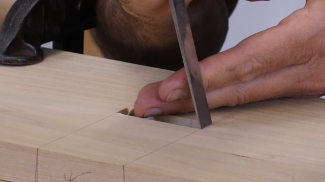 14-How to Cut Through Mortises - Center for Furniture Craftsmanship