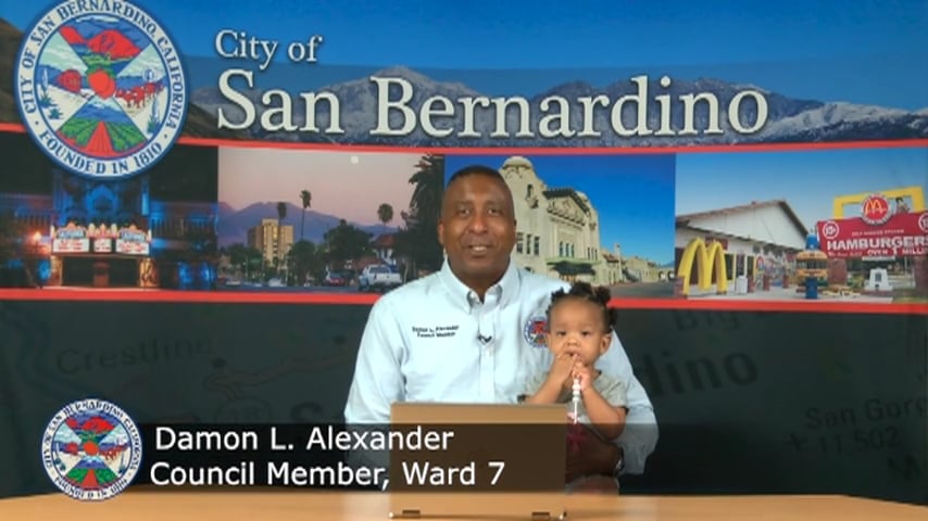 Council Member Damon Alexander (Ward 7) Council Announcements starting ...