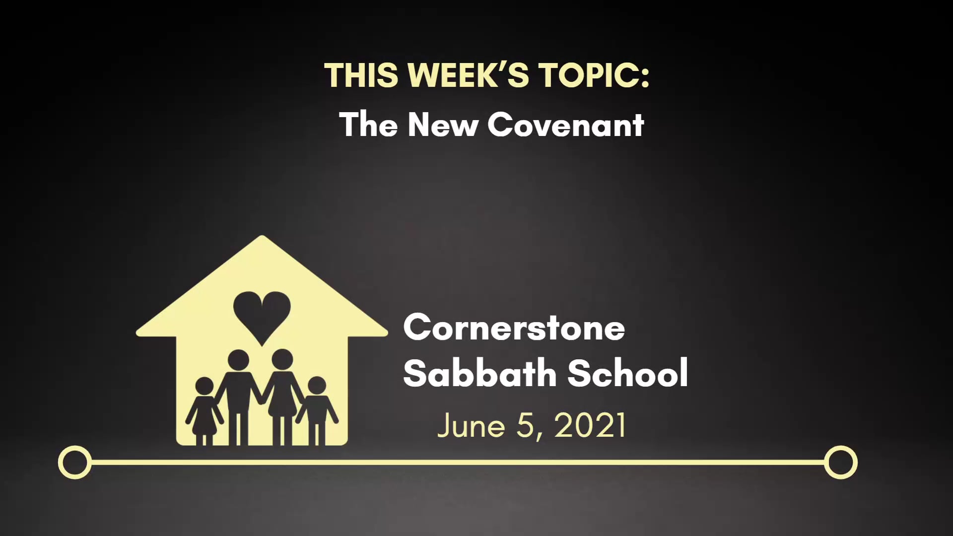 The New Covenant | Cornerstone Sabbath School | June 5, 2021 on Vimeo