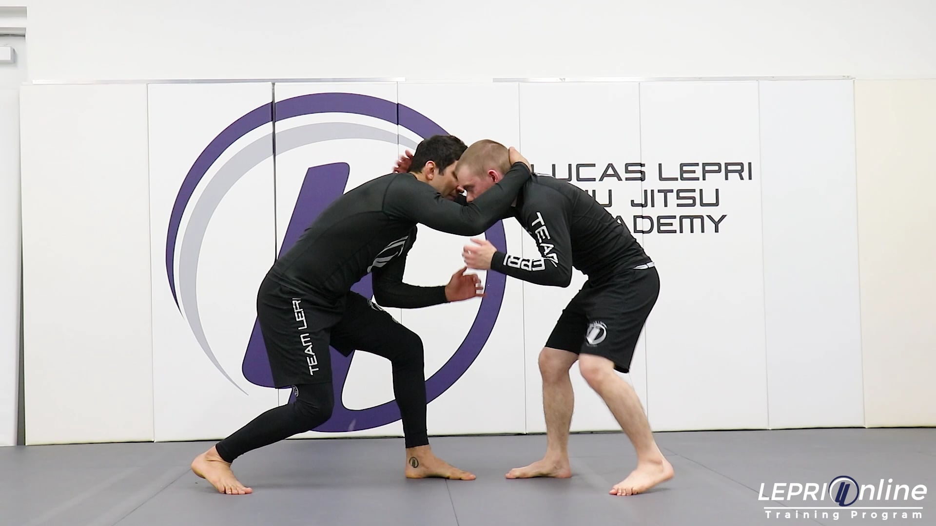 Lepri BJJ Online Training: Back Take to Body Triangle from Standing Tie Up