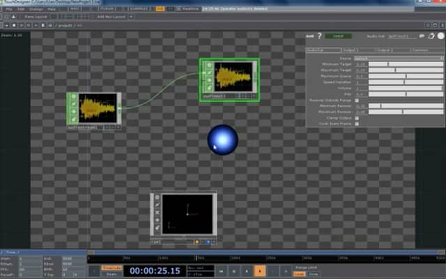 OLD - Touch Designer Tutorial 01: A Simple Audio Reactive Sphere on Vimeo