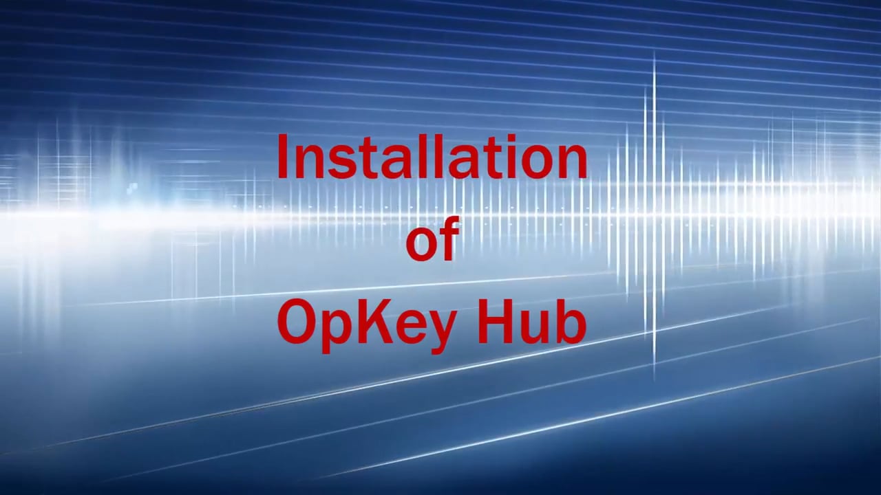 OpKey Hub Installation on Vimeo