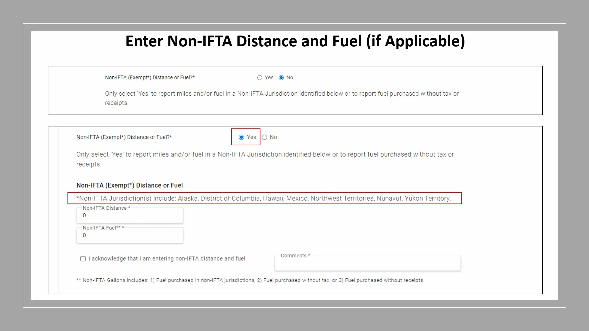 Filing an IFTA Return