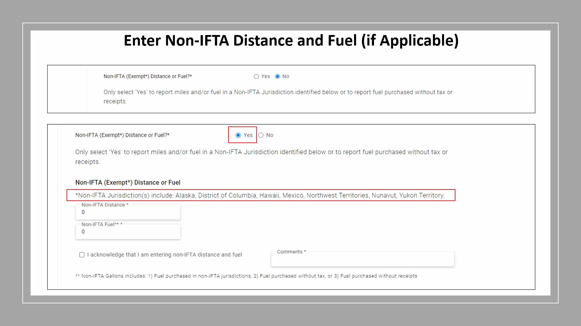 Filing an IFTA Return