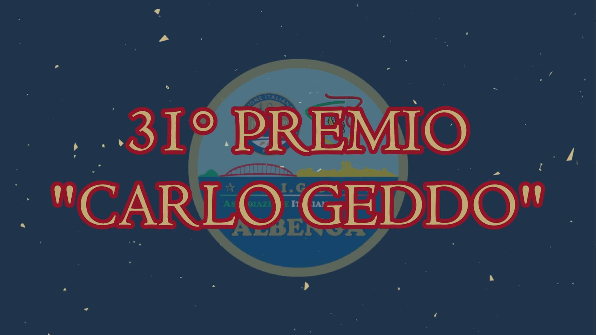 Stefano Alassio, XXXI Premio "Carlo Geddo" on Vimeo