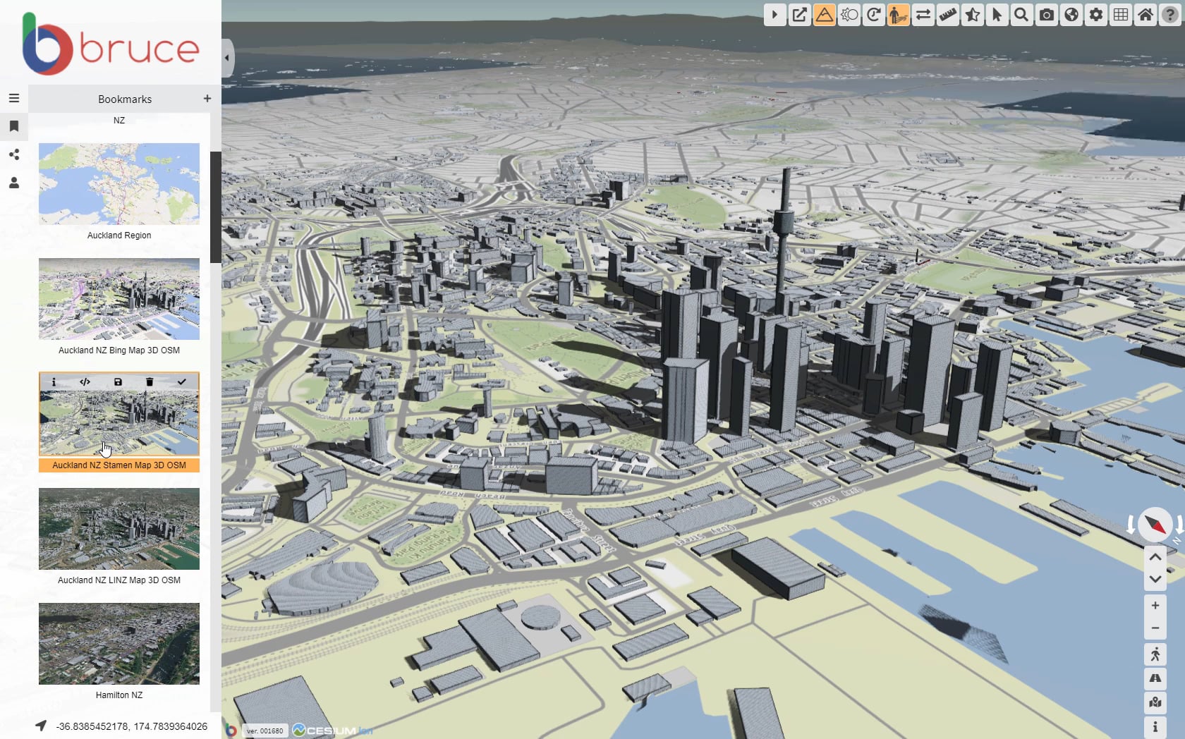 bOS - Digital Twins - OSM 3D Buildings on Vimeo