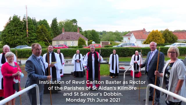 Institution of Revd Carlton Baxter as Rector - 7th June 2021 on Vimeo