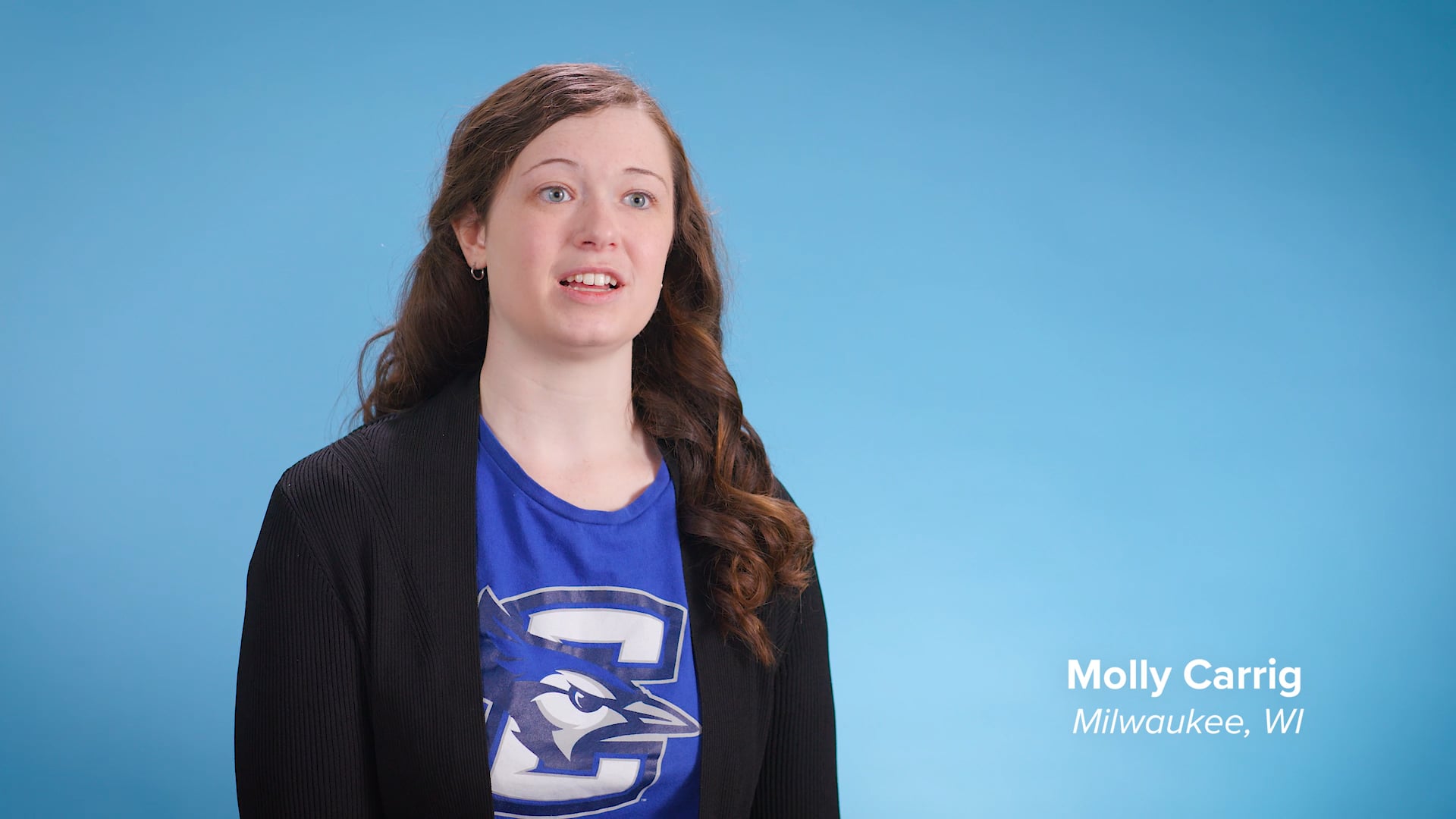 Creighton scholarship recipient Molly Carrig on Vimeo