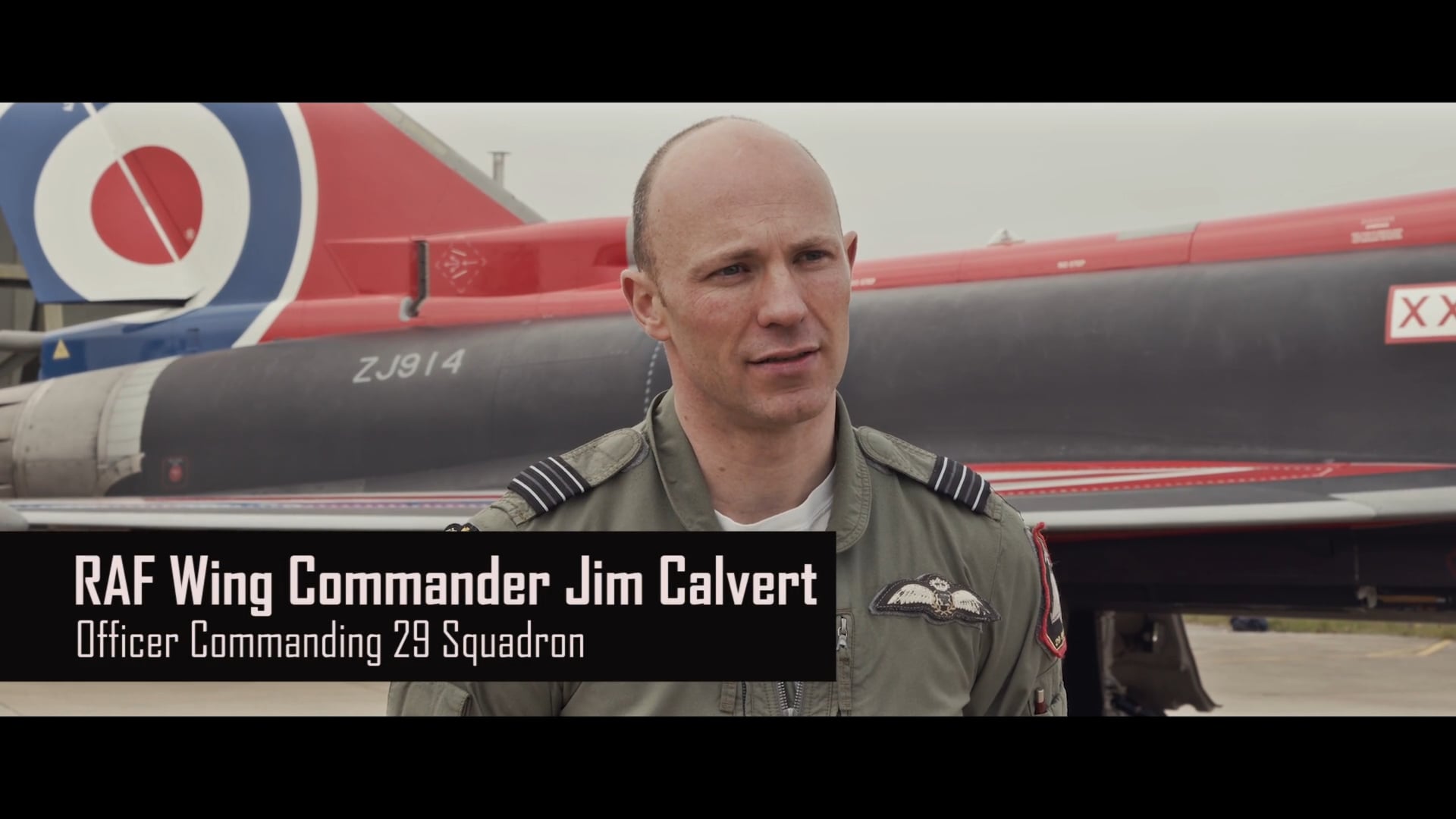 Wing Commander Jim Calvert on Vimeo