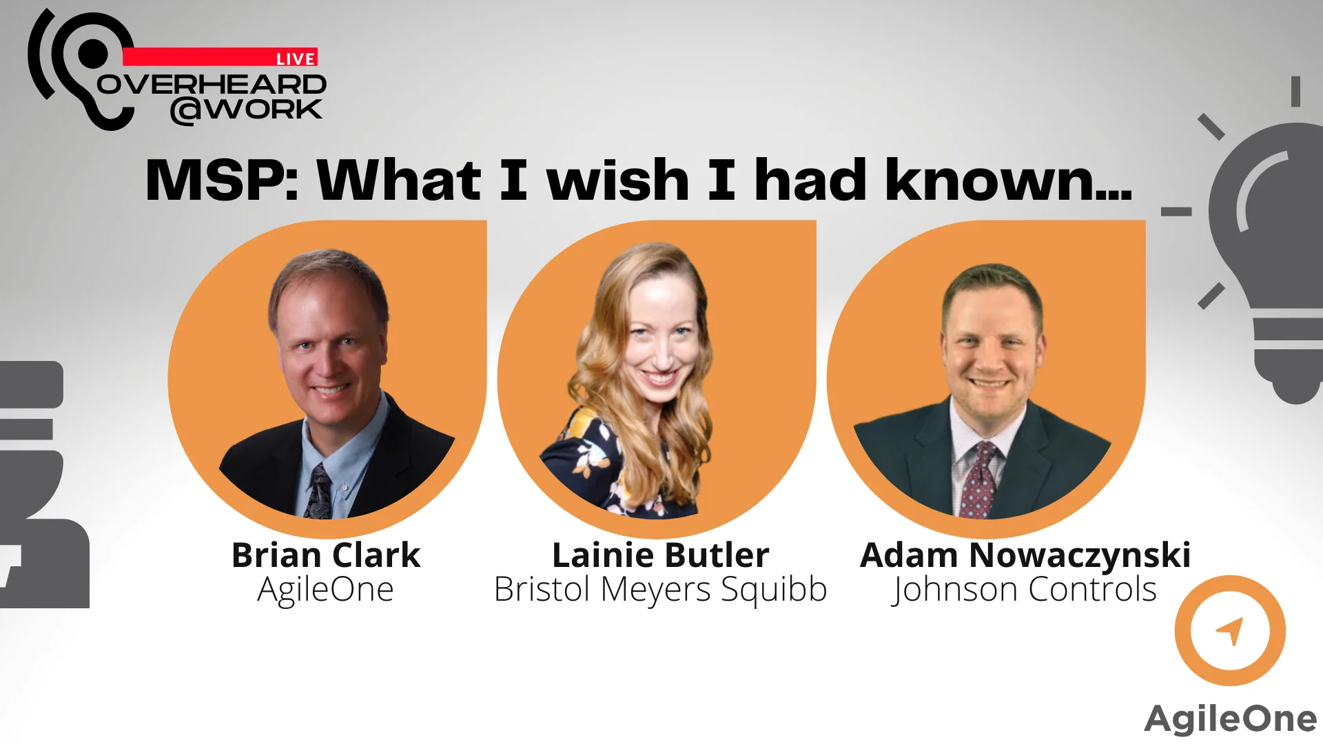 Overheard@Work: MSP, What I Wish I Had Known with BMS, JCI & AgileOne