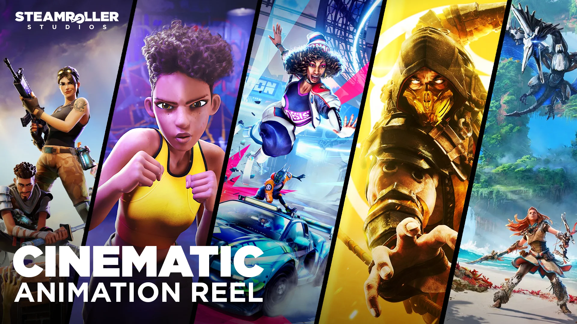 Steamroller Studios Cinematic Animation Reel