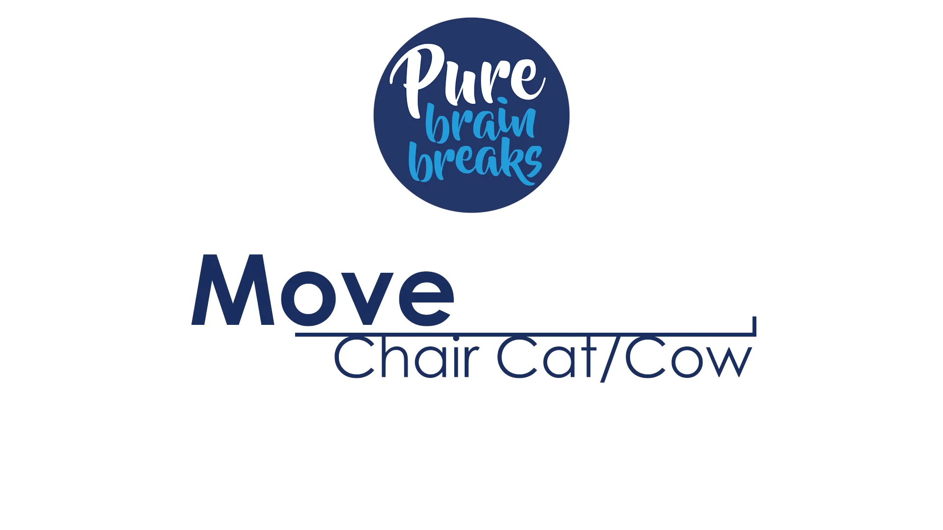 Move - Chair Cat/Cow - English CC (16x9) (Grades 9-12/Adults) on Vimeo