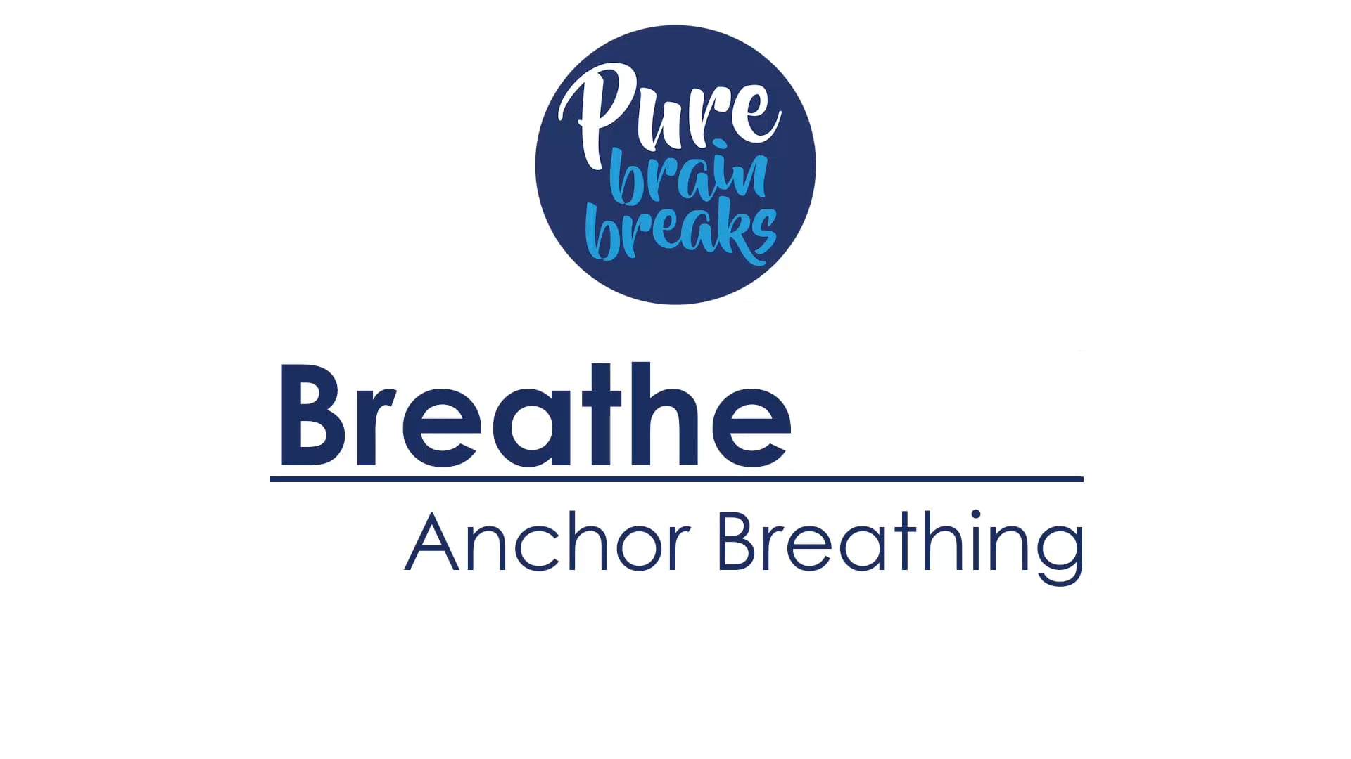 Breathe - Anchor Breathing - English CC & ASL (16x9) (Grades 6-8/Youths ...