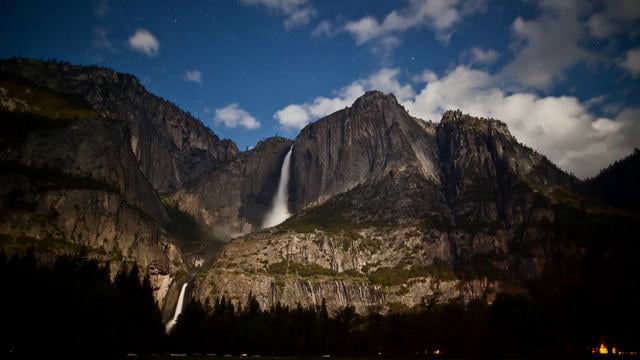 Lunar Moonbows in Upper Yosemite Falls on Vimeo