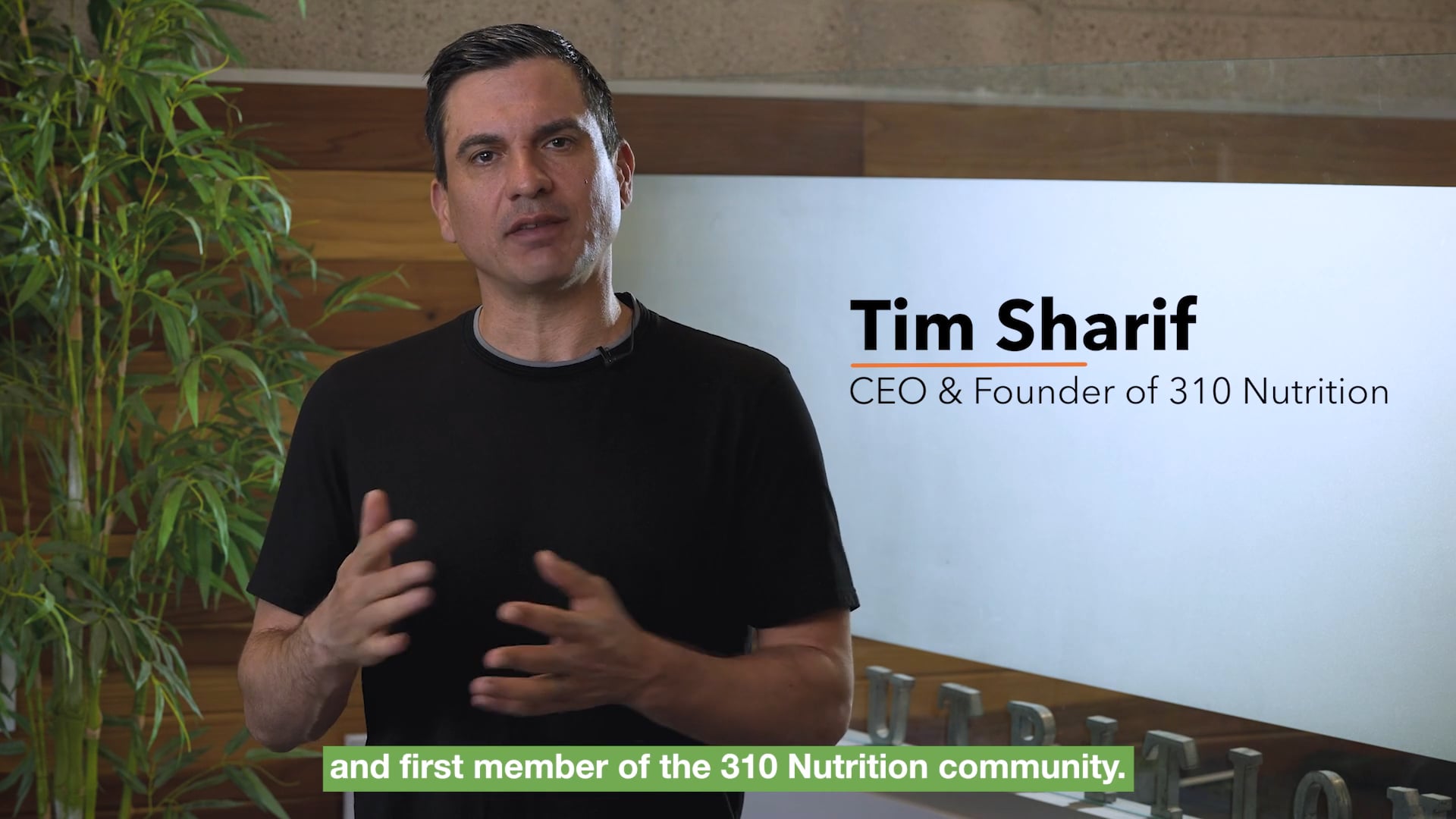 Tim Sharif - What is 310 on Vimeo