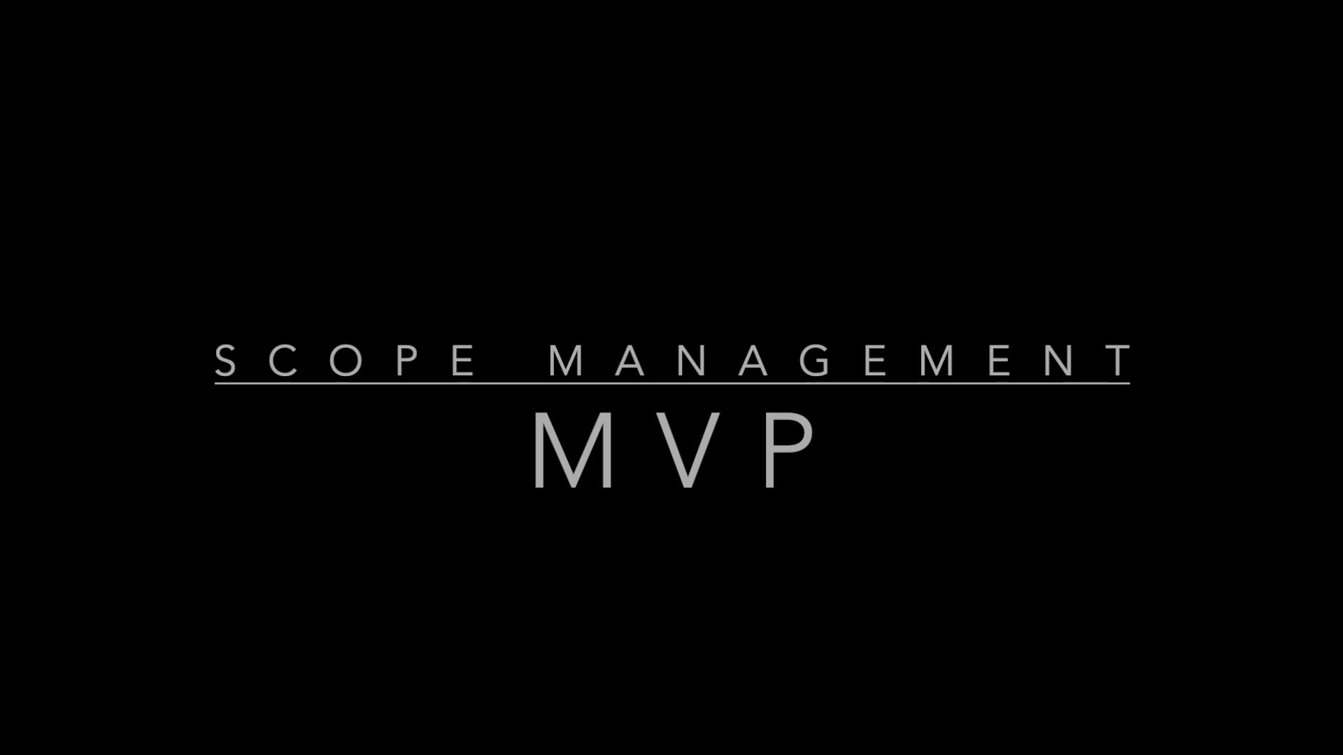 PMP SC2 - MVP and Requirement Priortization.mp4 on Vimeo