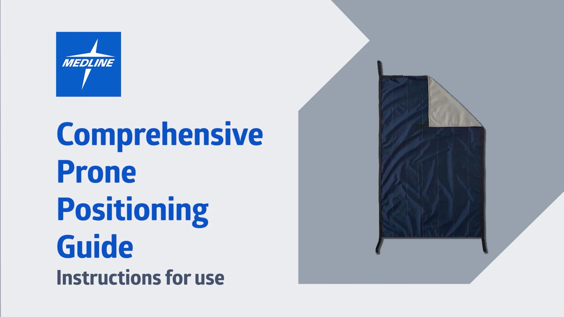 Medline’s Comprehensive Guide to patient proning