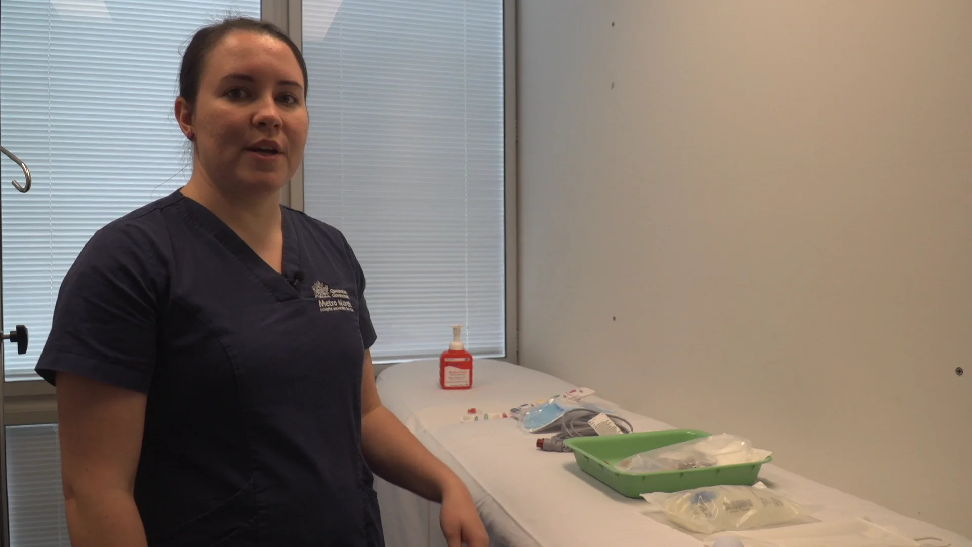 Setting up an arterial line