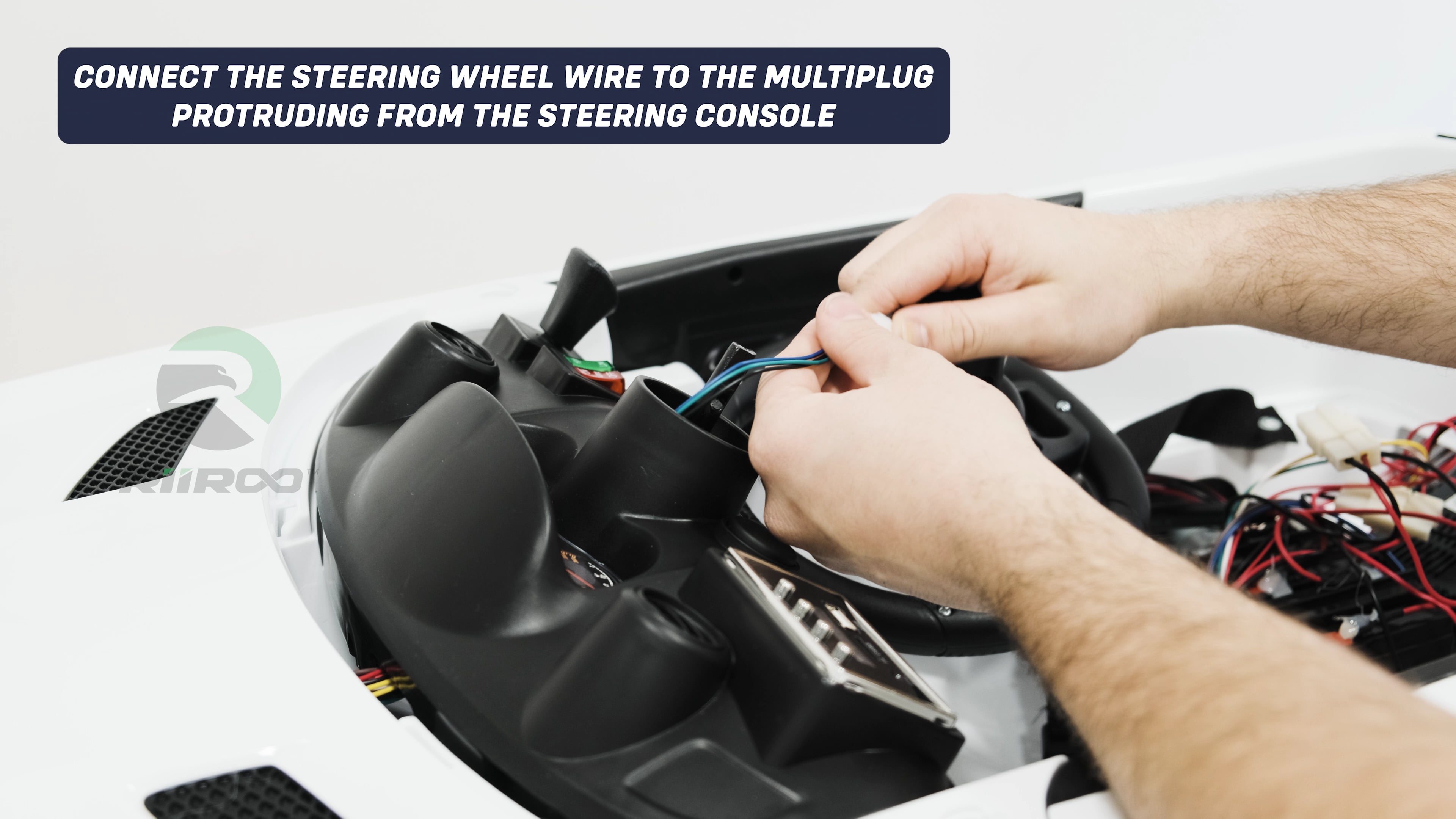 How To Attach The Steering Wheel On The Mercedes Benz AMG GT R on Vimeo