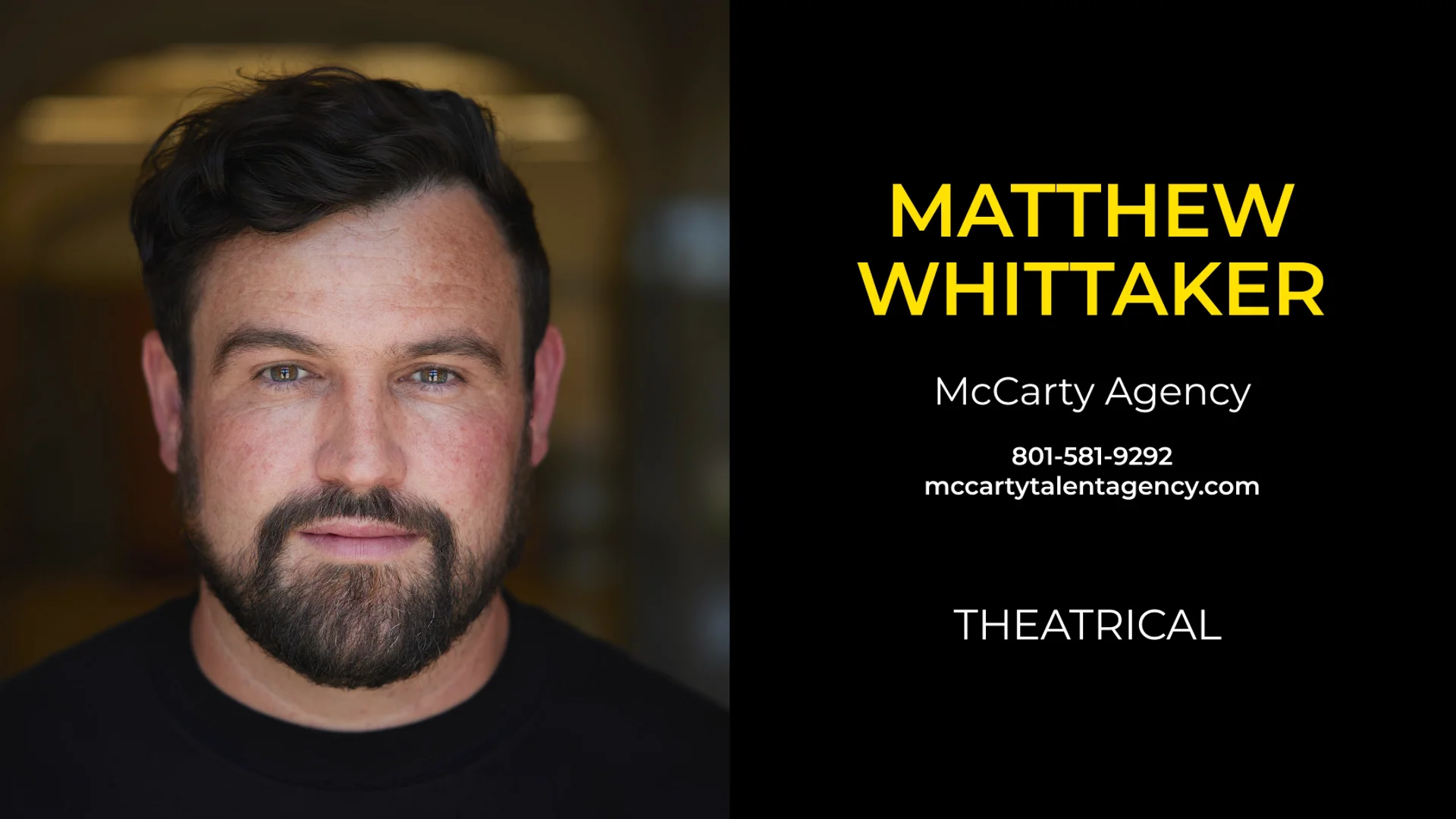 MATTHEW WHITTAKER THEATRICAL on Vimeo