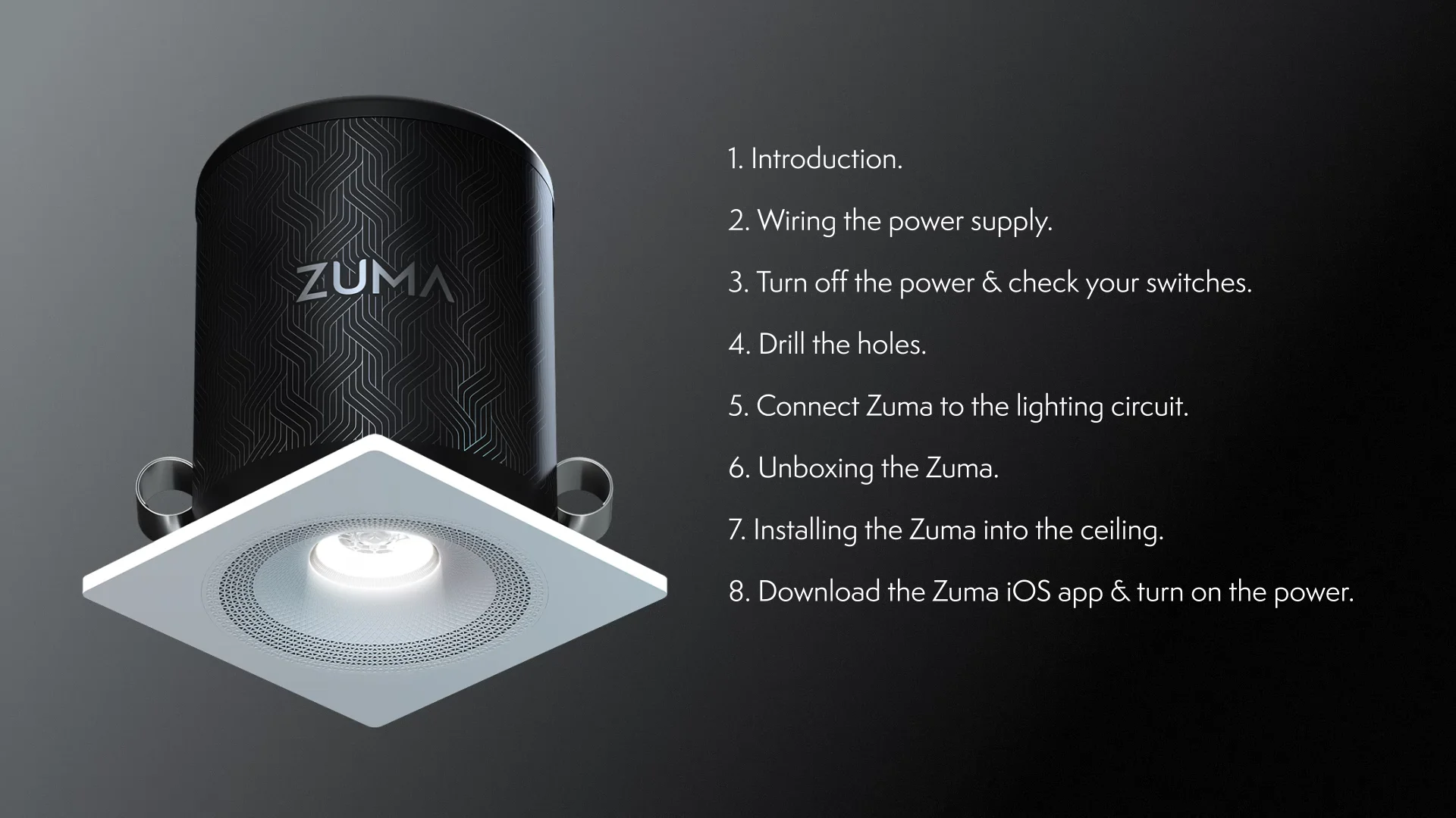 Zuma Installation Overview on Vimeo