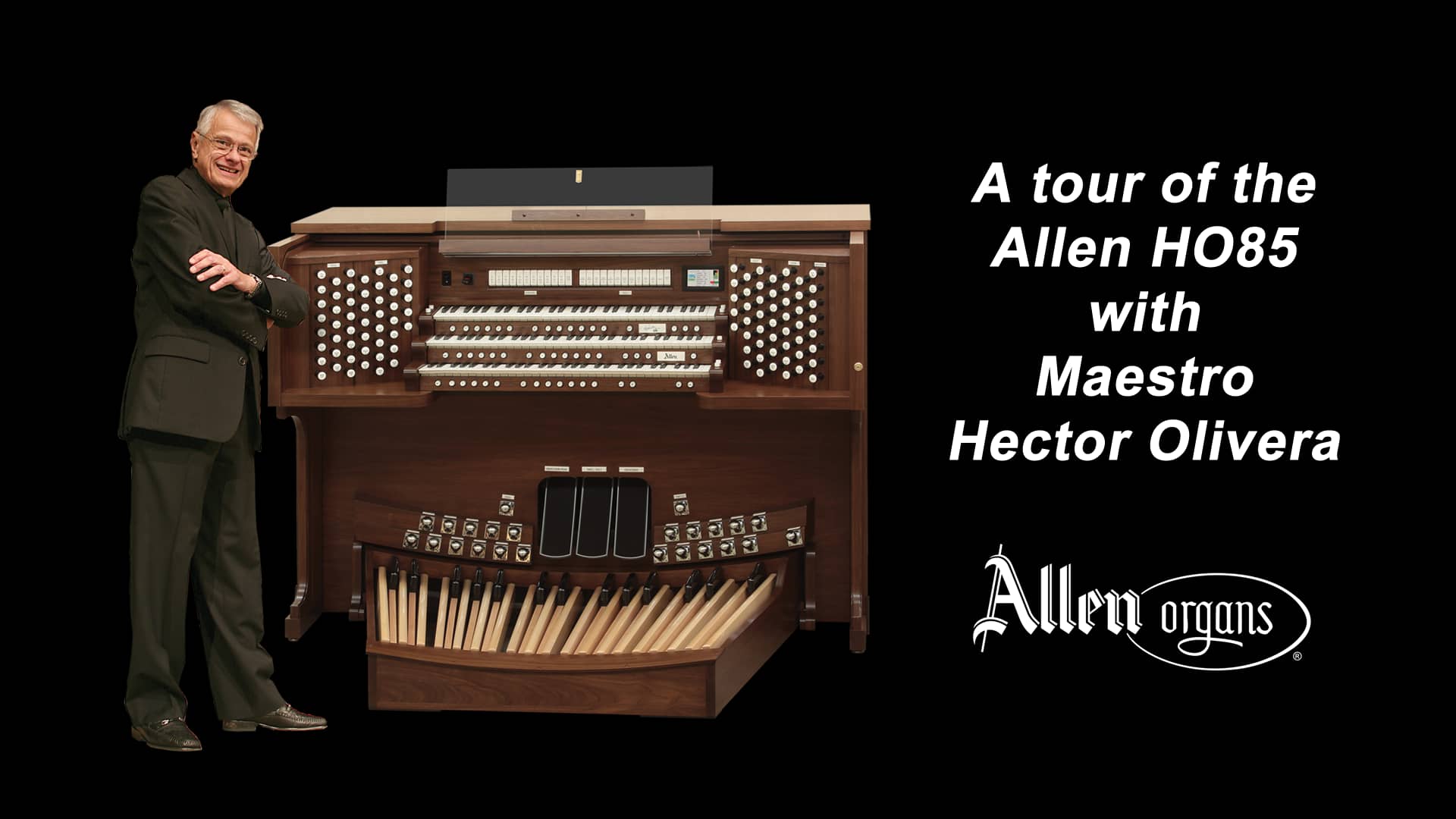 Allen Organ HO-85 Tour with Maestro Hector Olivera on Vimeo