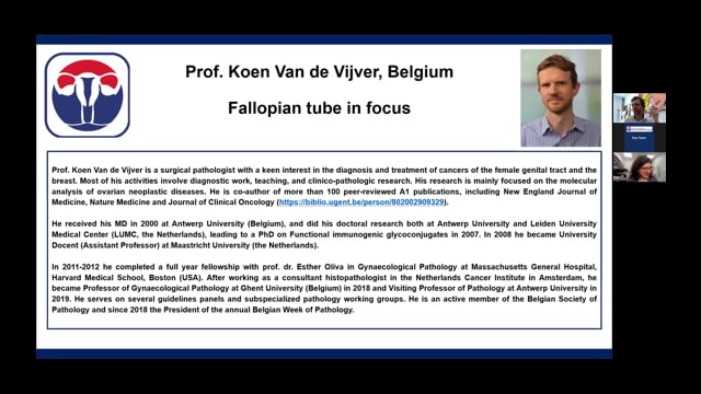 Prof Koen Van de Vijver Archives – The British Association of Gynaecological Pathologists