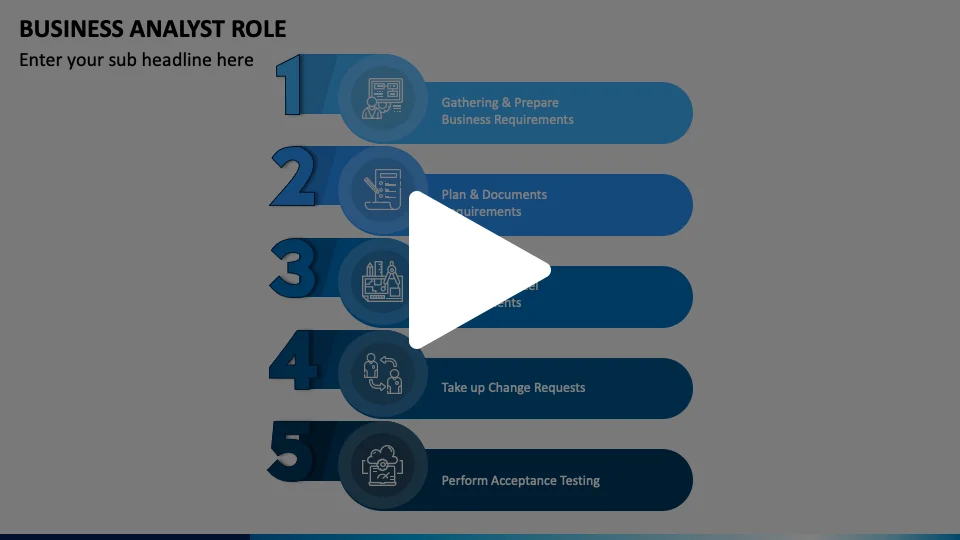 Business Analyst Role Animated Presentation - SketchBubble