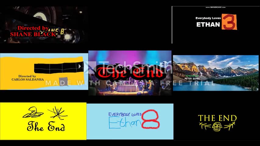 All 9 Everybody Loves Ethan Movies End Credits At Once in 1 Minute.mp4 ...