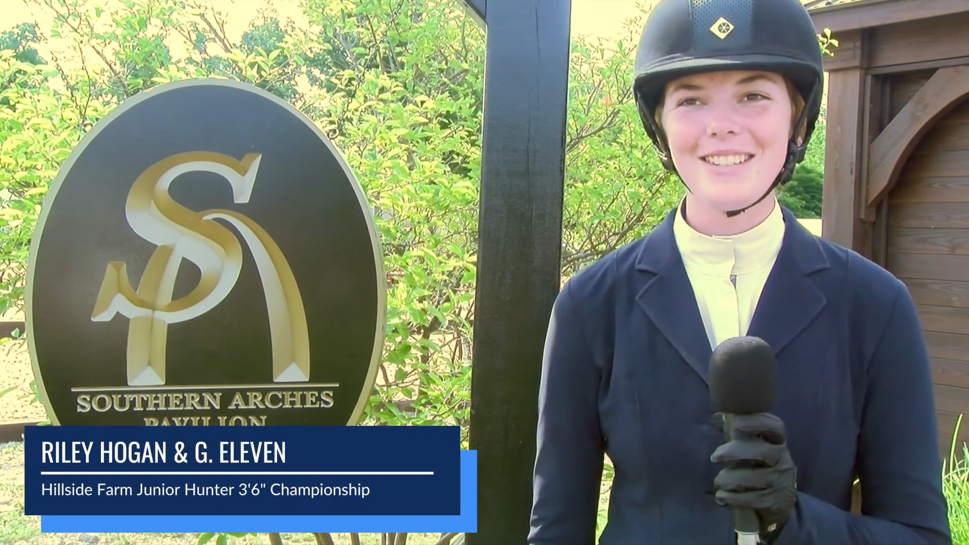 Riley Hogan & G. Eleven - Hillside Farm Junior Hunter 3'6" Champion on ...