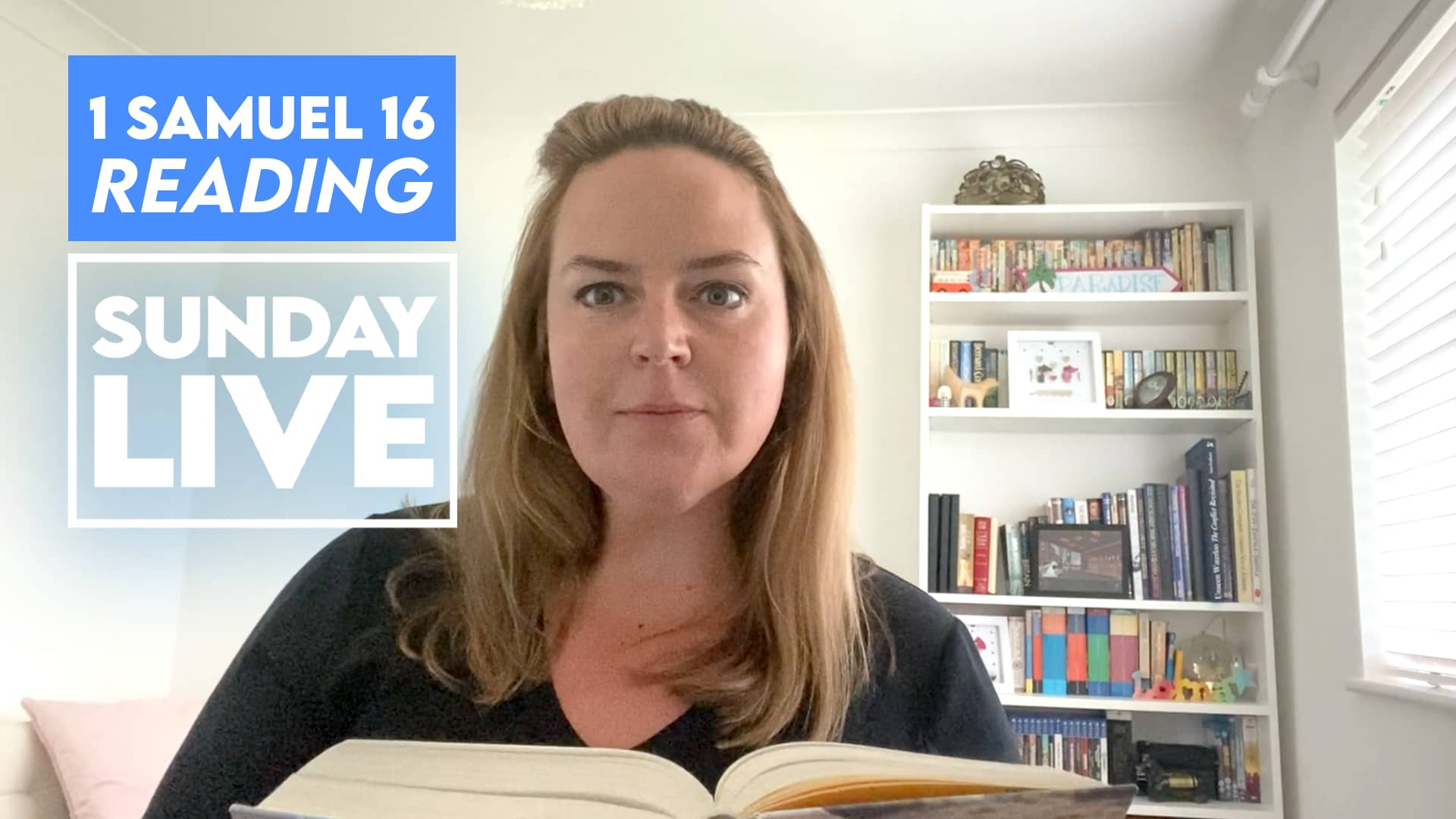 Lorna Lewis reads 1 Samuel 16 on Vimeo