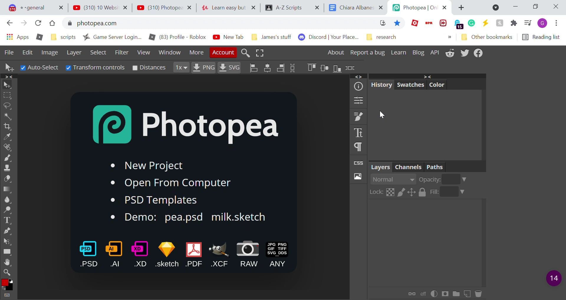 Photopea _ Online Photo Editor - Google Chrome 2021-06-13 21-05-45.mp4 ...