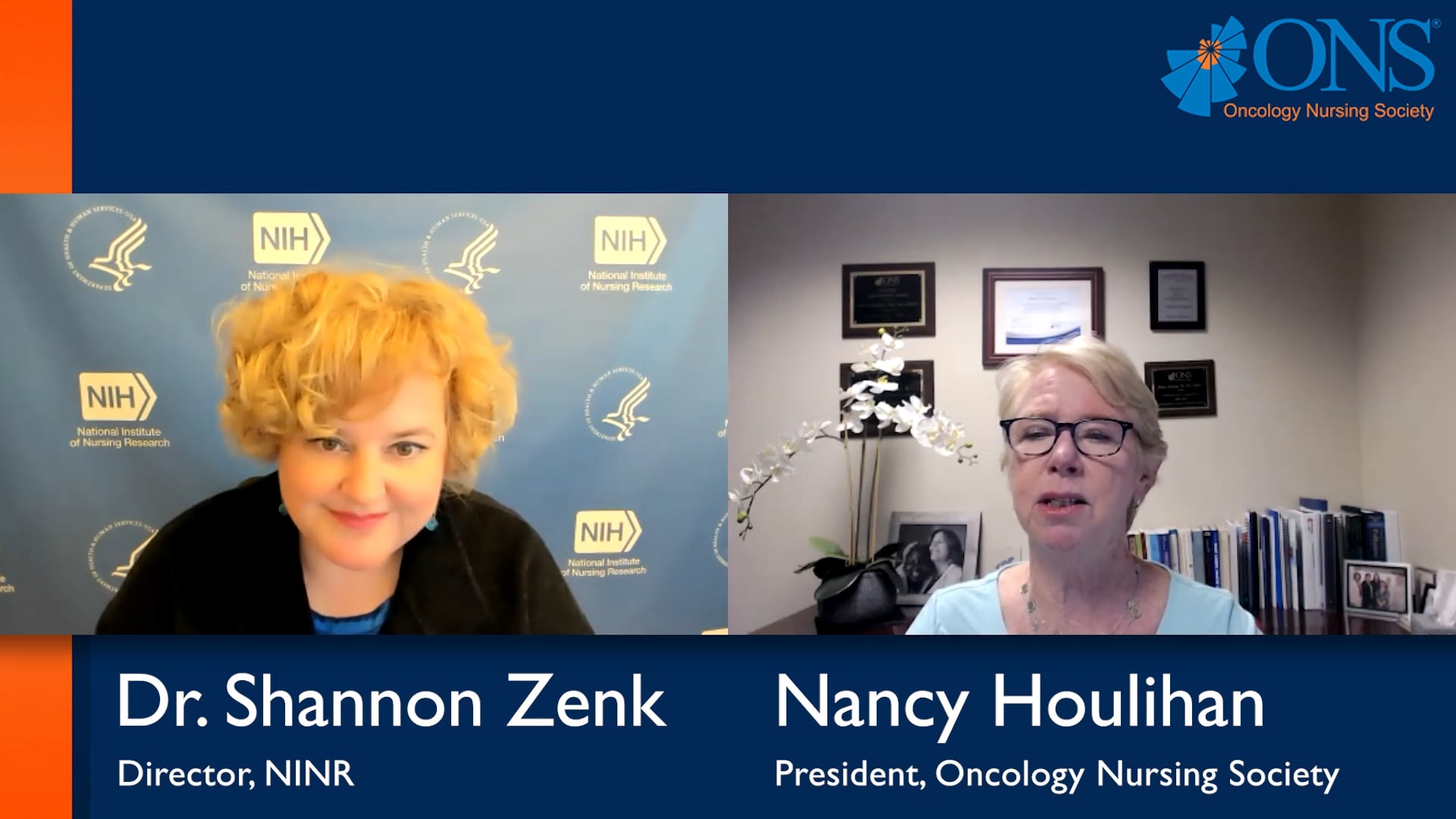 NINR Director Shannon Zenk and ONS: Diversity in Clinical Trials on Vimeo