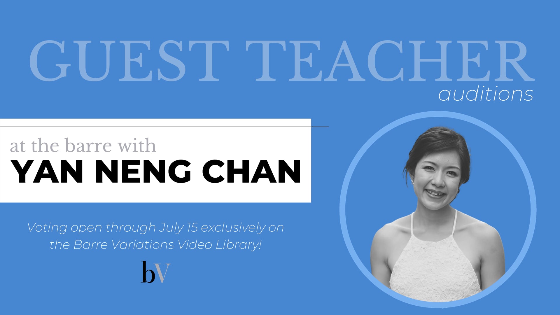 Yan Neng Chan | Barre Variations Guest Teacher Audition on Vimeo