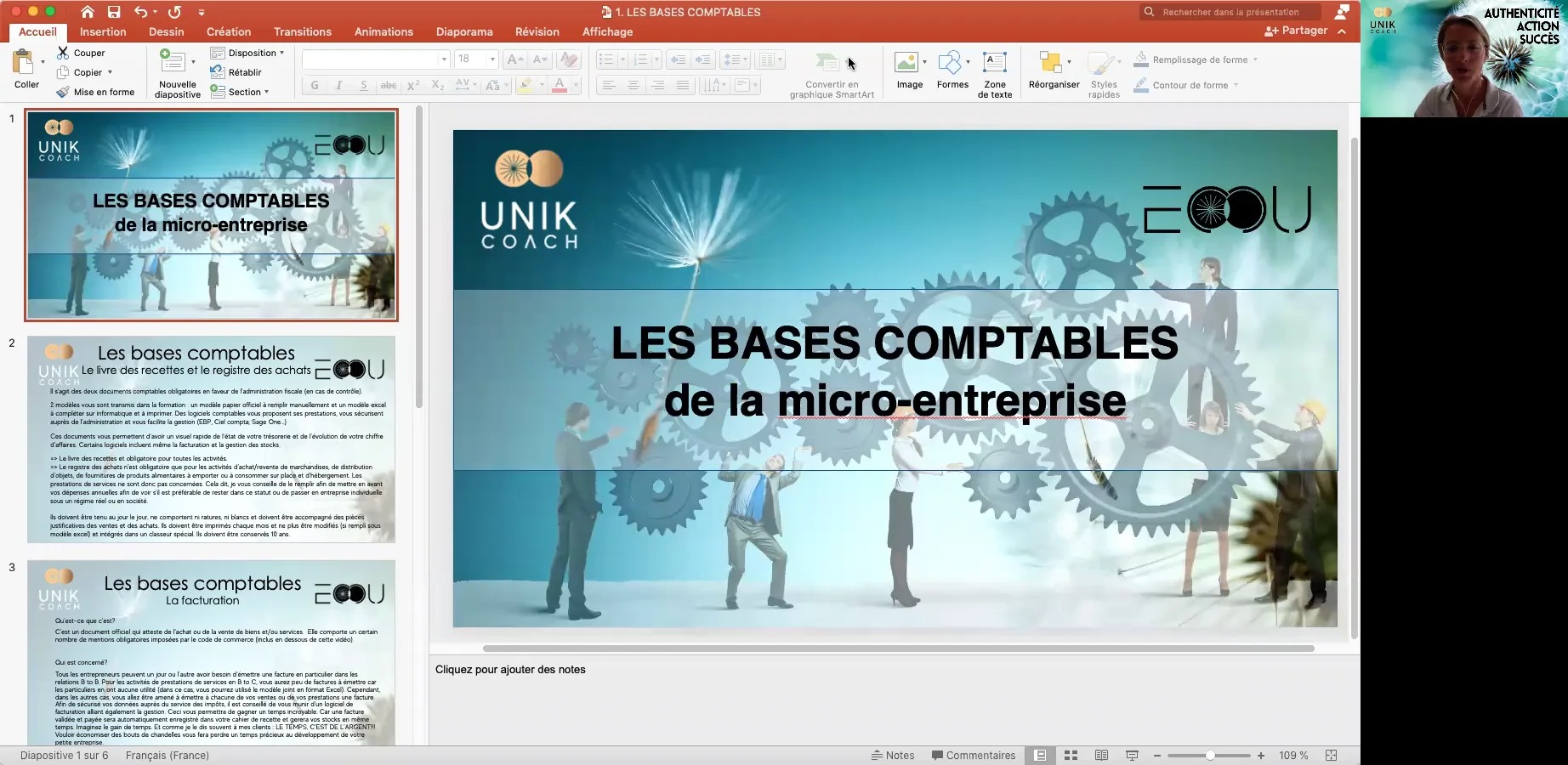 F5-6 Les bases comptable de la microentreprise on Vimeo