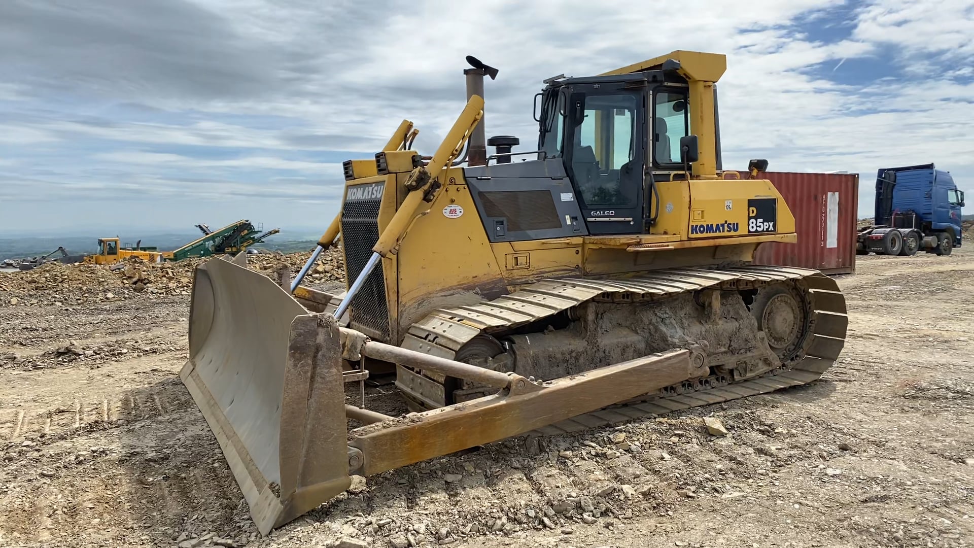 2007 Komatsu D85PX Straight Blade, Reverse Camera - Clady Quarries ...